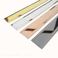 China 2.7m Stainless Steel Tile Trim Ceramic Tile Edge Trim for sale