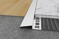 China Hotel Aluminium Tile Trim Floor Transition Strips for sale