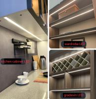 China Flexible Decorative Closet Aluminum LED Profile Anti Scratch for sale