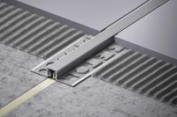 China Metal Aluminium Tile Trim Ceramic Wooden Floor Expansion Joint for sale
