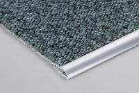 China Aluminum Profile Carpet Transition Strip Anodized Surface Treatment for sale