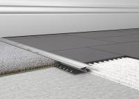 China Aluminum Profile Carpet Transition Strip Anodized Surface Treatment for sale