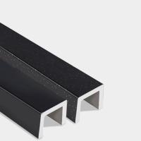 China Polishing 10mm Height Aluminium Tile Trim For Bathroom for sale
