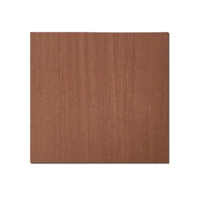 China Contemporaty China Manufacturer Furniture Price Straight Sapeli Faced Plywood for sale