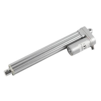 China 24 Volt Brushed Dc Motor Compact Linear Actuator Mini Electric Piston Sus304 Rod for sale