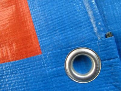 China ready made pe tarpaulin fabric with rope and eyelet,laminated woven fabric tarpaulin for sale