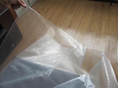 China light duty clear flexible waterproof pe film for sale
