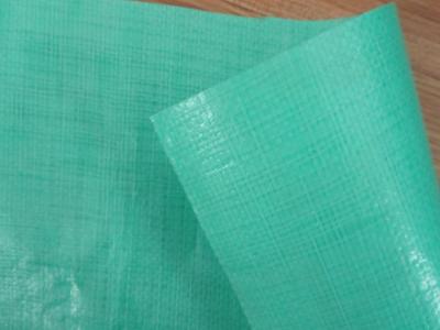 China green colour double laminated woven fabric tarp for sale