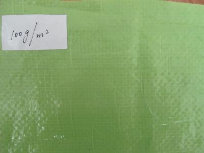 China 100g light green weatherproof tarpaulin cover for sale