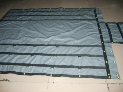 China PVC coated Steel Tarps/tarpaulin, truck cover,dump truck cover for sale
