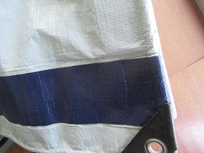China HDPE Tarpaulin sheets with reinforced bands,relif camp/refugees tents material,anti-UV for sale