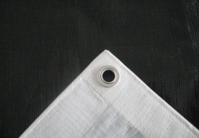 China Both sides lamination PE reinforced sheet 6x8 yd tarpaulin for sale