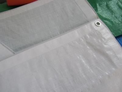 China hdpe tarpaulin size 30' X 30' with aluminium eyelets for sale