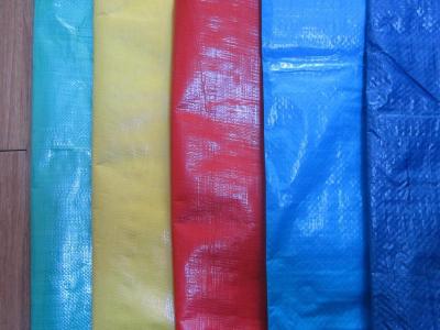 China colored polyethylene woven tarpaulin with waterproof lamination for sale