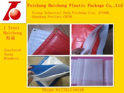 China Insulated Tarps insulated tarpaulin for sale