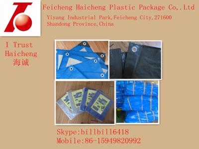 China Outdoor Tarps Waterproof fabric Tarpaulin sheets blue tarpaulins for sale
