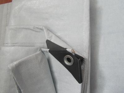 China reflective tarpaulin white color ICRC tarpoulin sheet for sale