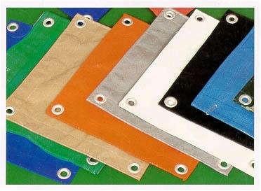 China custom made all kinds of PE Tarpaulin size,reinforced grommets/eyelets tarpaulin for sale