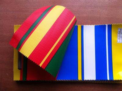 China stripe pvc awning fabric ,pvc tent shelter for sale