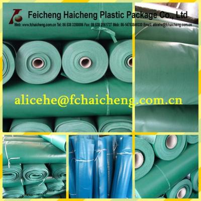 China pvc coated polyester fabric tarpaulin rolls for sale