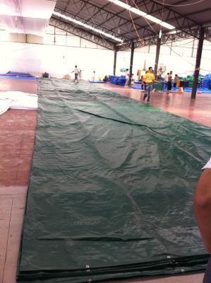 China big size 50*40m tarpaulins used to cover kaolin and grain etc. for sale