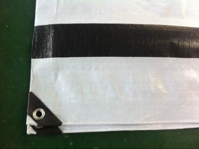 China 170gsm relief tent tarpaulin sheet for UN with personality print logo for sale