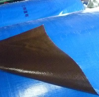 China BROWN / BLUE REVERSIBLE WOODPILE TARP for sale