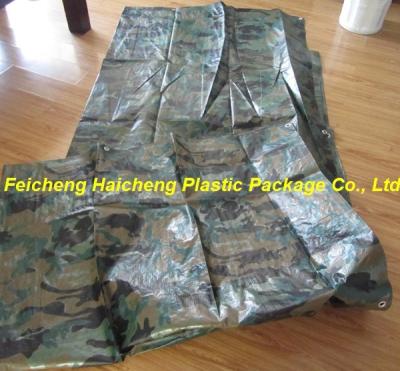 China Camouflage Poly Tarps for sale