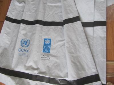 China relief tarp, 190gsm UNHCR pe tarpaulin for sale