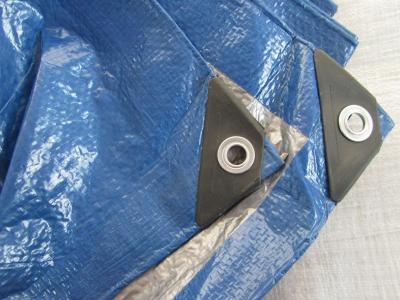 China weatherproof protective cover industrial tarp, plastic rope and corner reinforced pe tarp for sale