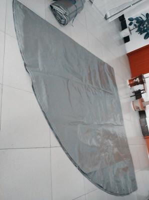 China heavy duty round pe tarpaulin for baseball field cover for sale