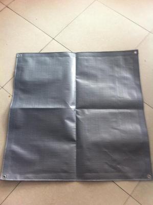 China Heavy Duty Waterproof anti aging silver Pe Tarpaulin for sale