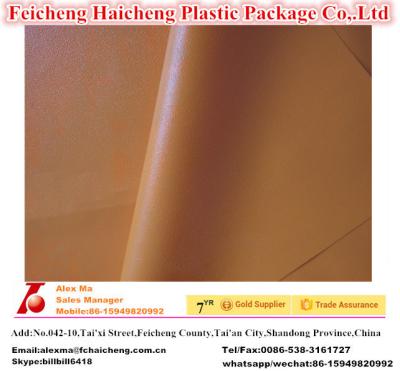 China Pitted Surface Waterproof & Fire Retardant PVC Tarpaulin In Rolls for Truck Cover for sale