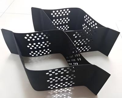 China 75mmX 400MM X 1.5mm Virgin HDPE Material Geocell 3D Model Design Capable for Road Retaining Wall Outdoor Application for sale