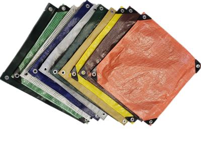 China 120g Width:4m Strong Waterproof PE Tarpaulin HDPE Coated Tarpaulin for sale