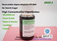 China HT-800 Heat Stable Alpha Amylase Enzyme 80000 U/mL High Concentration for Starch Liquefaction for sale