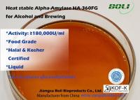 China Heat Stable Alpha Amylase Enzyme HA-360FG for Alcohol Brewing 80-100°C for sale