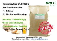 China GA-8000FG High Concentration Gucoamylase Saccharification Enzyme 8000 U/g for Baking Alcohol Brewing for sale
