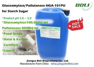 China HGA-101PU Glucoamylase Pullulanase Blended Enzyme For Starch Sugar for sale