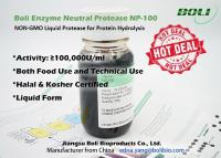 China Neutral Protease Proteolytic Enzymes NP-100 NON-GMO Liquid For Hydrolysis for sale