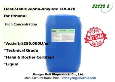 China Heat Stable Alpha Amylase HA 470 High Concentration for Ethanol Production 0.07 0.2 kg for sale