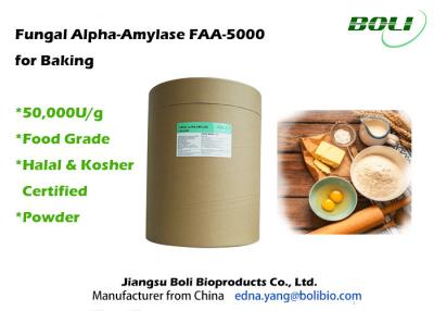 China Fungal Alpha Amylase Baking Enzyme FAA-5000 50000U/G Powder Non-GMO for sale