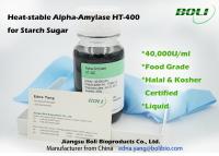 China Food Grade Low pH Alpha Amylase HT-400 40000 U/mL for Starch Sugar Liquefaction for sale