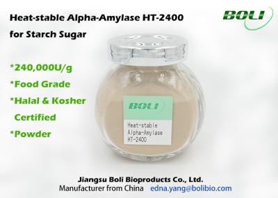 China Heat-Stable Alpha-Amylase HT-2400 240000 U/g Powder for Starch Sugar Production for sale