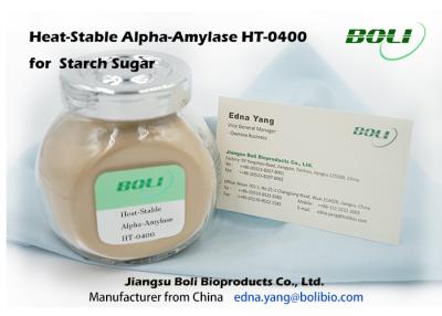 China Heat Stable Alpha Amylase Enzyme Powder 40000 U/g for Starch Sugar Liquefaction for sale