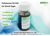 China Food Grade Pullulanase Enzyme 1400 BU/ml Liquid 25kg 30kg Plastic Drums Halal Kosher for sale