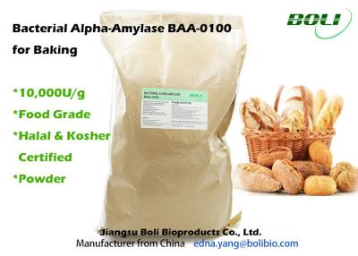 China High Efficient Bacterial Baking Enzymes Superior Stability 10000U / g For Bakery for sale