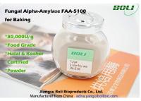 China Fungal Alpha Amylase 80000 U/g for Baking Industry Bread Improver Enzyme Powder for sale