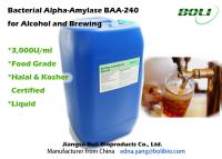 China Non-GMO Bacterial Alpha Amylase Liquid 3000 U/mL for Alcohol Brewing for sale