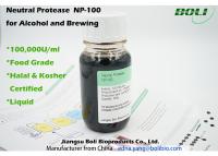 China Liquid Neutral Protease NP-100 100000 U/ml Non-GMO for Brewing and Alcohol Industry for sale